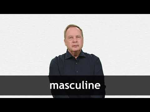MASCULINE definition and meaning | Collins English Dictionary