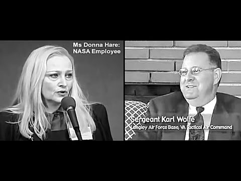 Donna Hare, Karl Wolfe: NASA photos showed UFOs, before airbrushed out ...