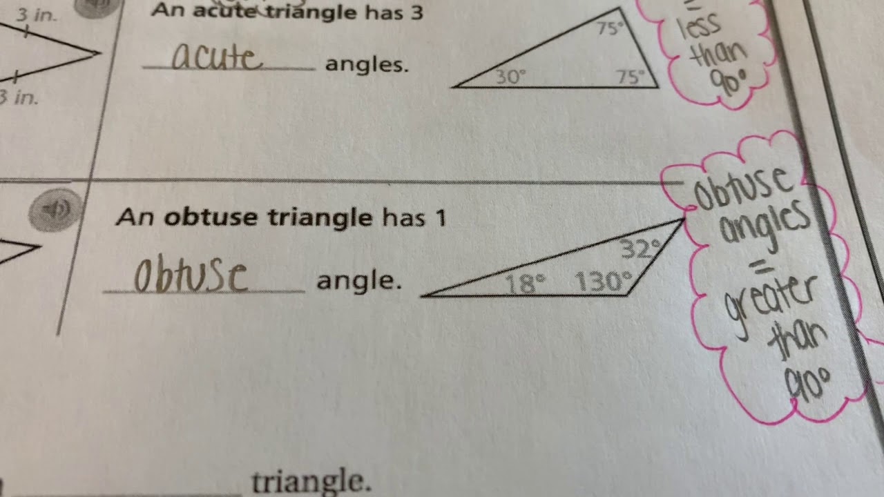Classifying Triangles