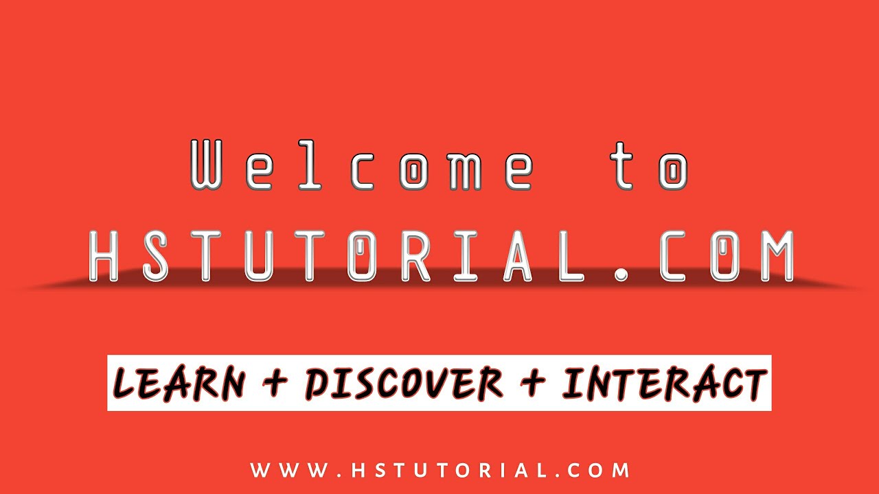 www.hstutorial.com - HS Tutorial