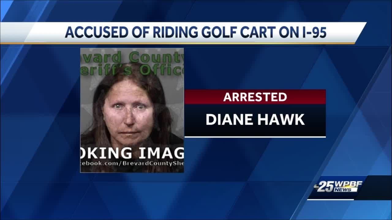 Troopers: Drunk woman drove golf cart on Florida highway