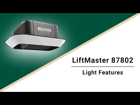 LiftMaster 87802 Lock Feature