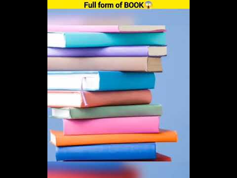 What is the full form of BOOK?📚