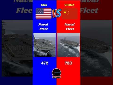 USA Vs China Military Comparison 2024 || #usa #china #battle