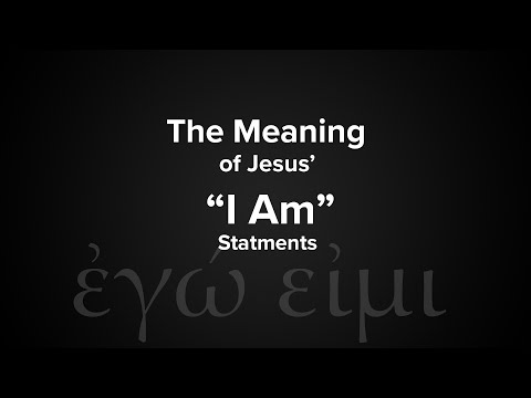 "Egō Eimi" explanation video