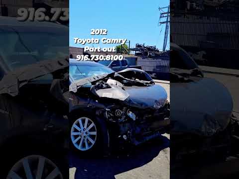 wrecked Camry #martinsautodismantler #autoparts #automobile #automotive