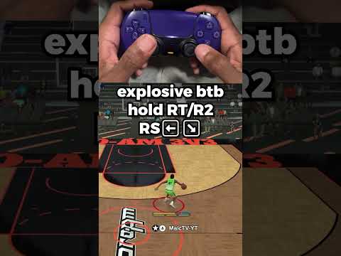 NBA 2K25 DRIBBLE TUTORIAL FOR BEGINNERS 🚨🔥#nba2k #nba2k25 #shorts