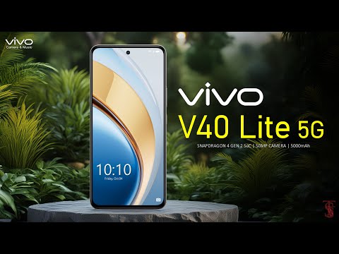Vivo V40 Lite 5G Price, Official Look, Design, Specifications, 12GB RAM, Camera, Features | #vivo