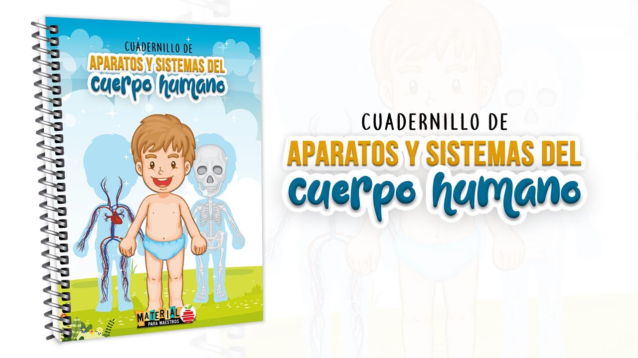 Cuadernillo de aparatos y sistemas del cuerpo humano ¡GRATIS!