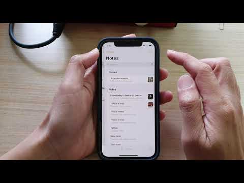 iPhone 12: How to Move Notes to the Local Storage/iCloud Or a Different Folder