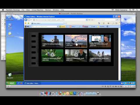 Interactive HTML5 Video Gallery