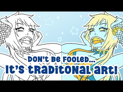 Anime Coloring Page โ
with Alcohol Markers