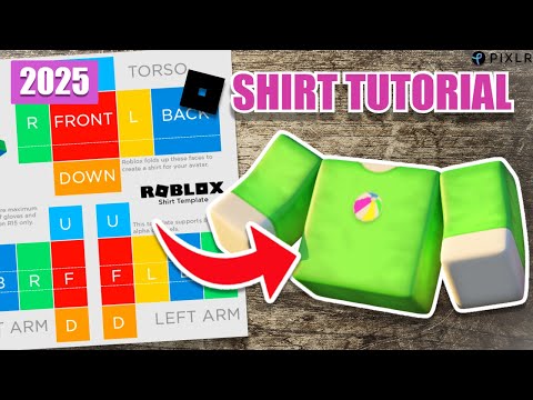 (NEW) How to Make A Roblox SHIRT In 2025
