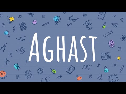 Aghast meaning in Urdu/Hindi | Word of the Day | English Vocabulary