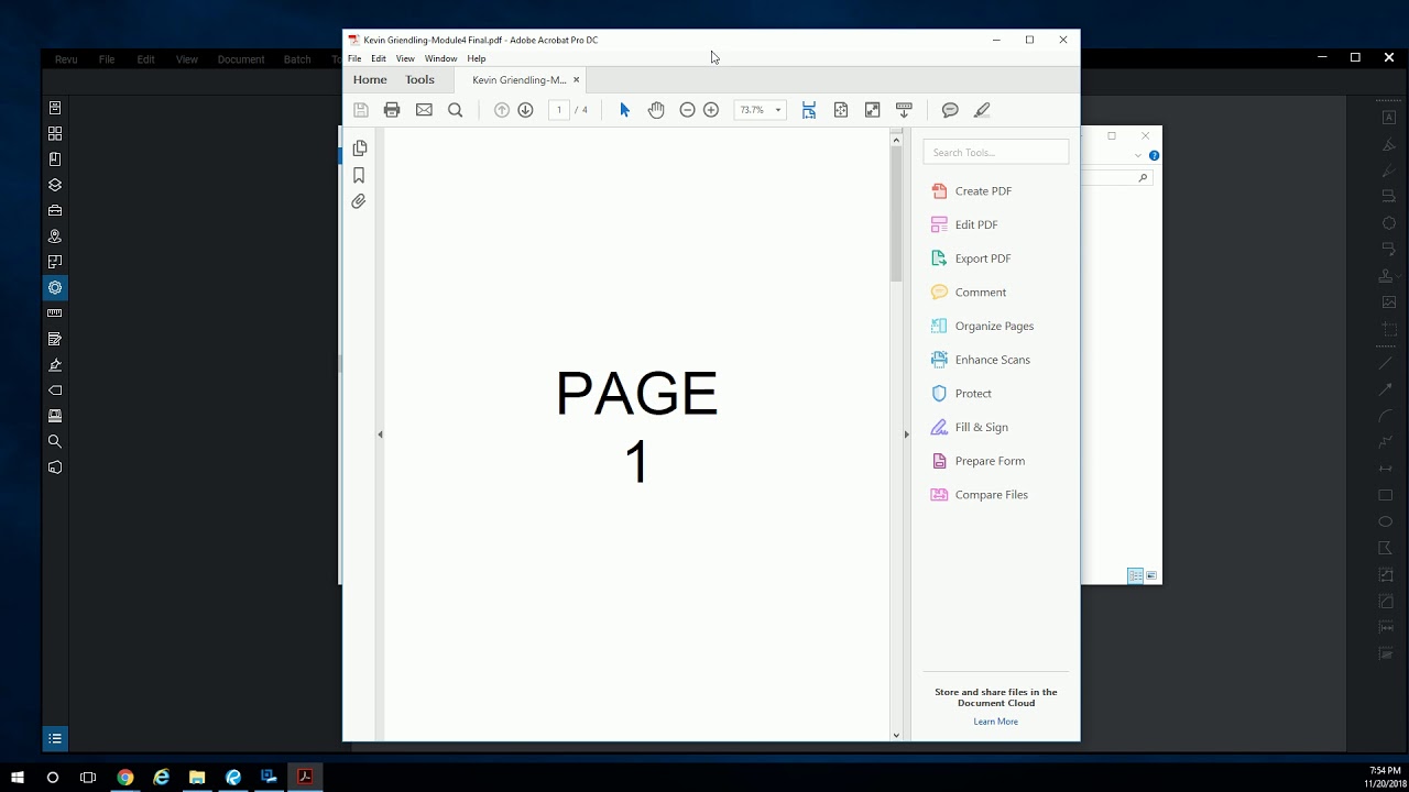 61 - Combining Multiple Files into One PDF with Bluebeam