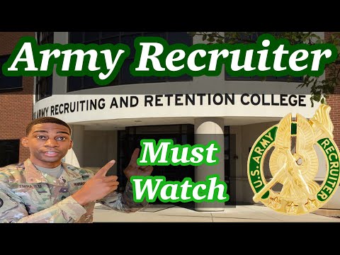 What to expect as 79R Army Recruiter // DA Selected Army Recruiter // Army Recruiting Course