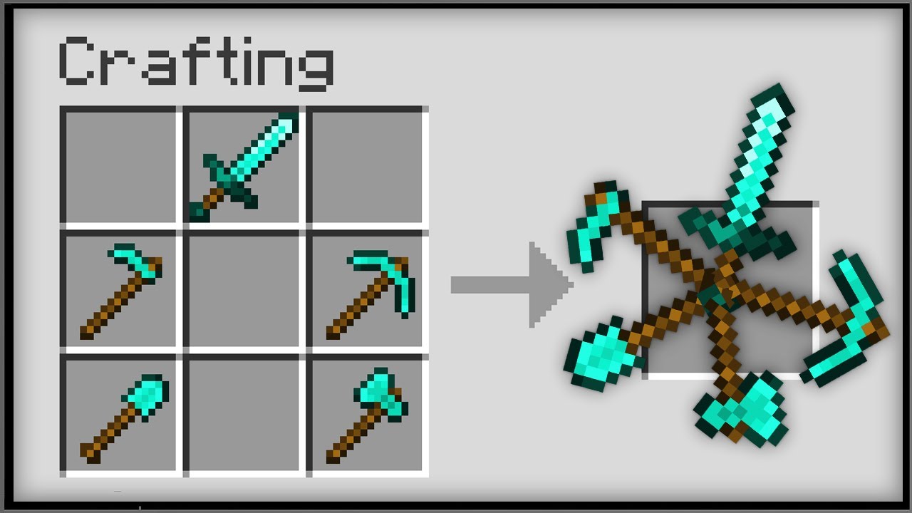 So I added MULTITOOLS in Minecraft... [Datapack]