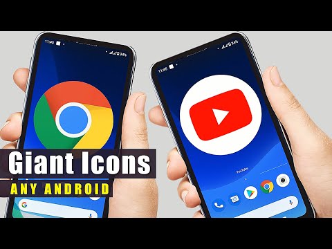 How to make bigger icons on your Android phone