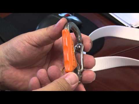 Poly Grip Harness Clip 4" by Suncor® - Stainless Steel - Sailrite