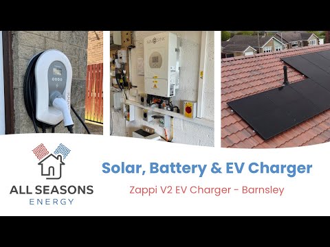 Zappi EV Charger Installation with Solar & Batteries