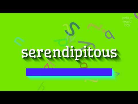How to say "serendipitous"! (High Quality Voices)