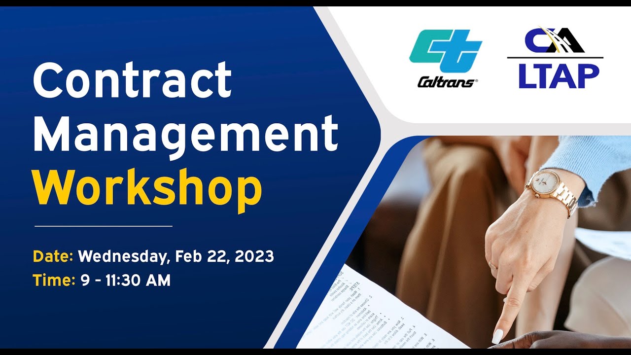 Contract Management Workshop (Feb 22, 2023)