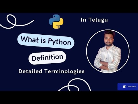 What is Python 🔥 Full Definition 💻 & Terms Explained in Telugu 💡