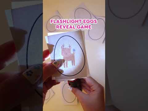 Egg Flashlight Reveal Guessing Card Game for Kids| Preschool #kidsvideo #kidssongs #nurseryrhymes
