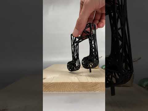 Free STL file Musical Note Grid Design - Pre-supported - Resin Print ...