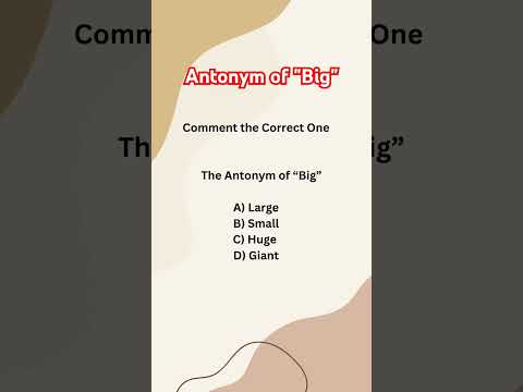 #big #antonyms #antonymwords #antonyms_and_synonyms #synonymsantonyms #english 📖 #short #shorts #yt