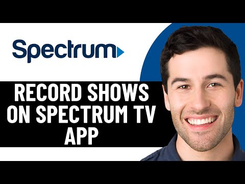 HOW TO RECORD SHOWS ON SPECTRUM TV APP 2025! (FULL GUIDE)