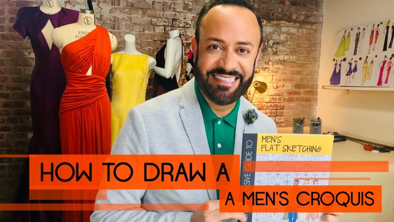 How To Draw a Men's Croquis