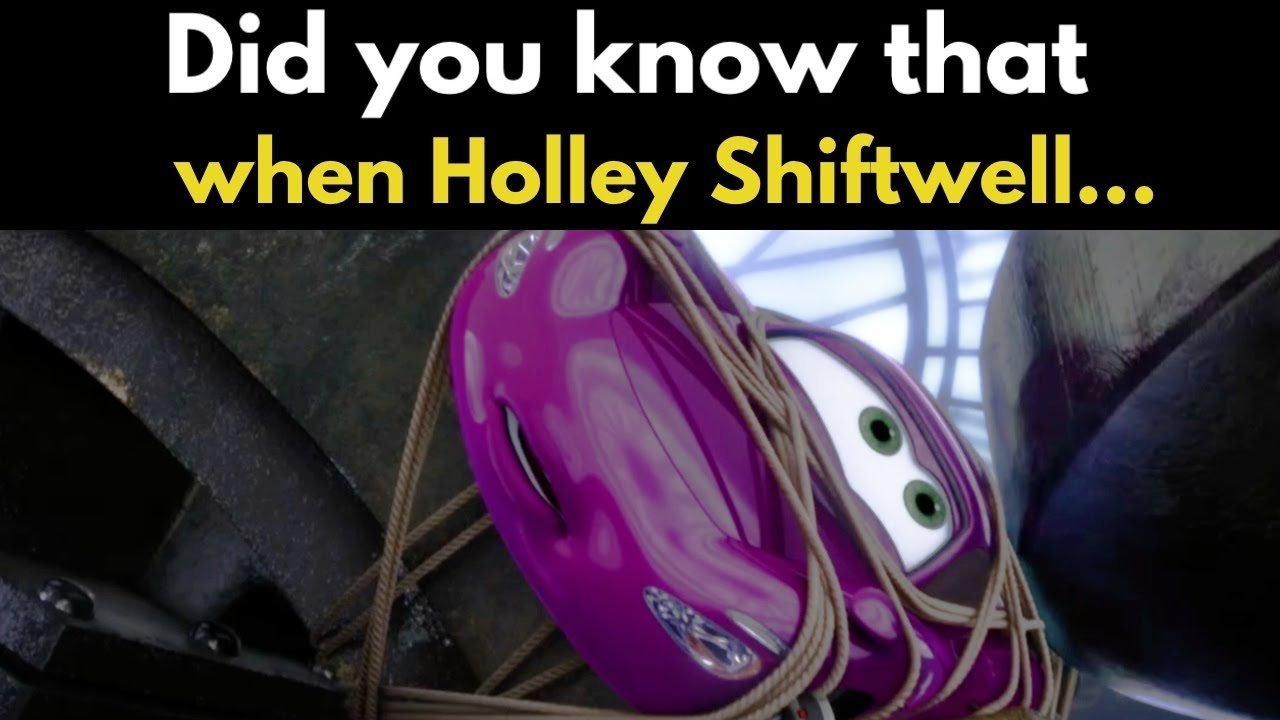 Did you know that when Holley Shiftwell...