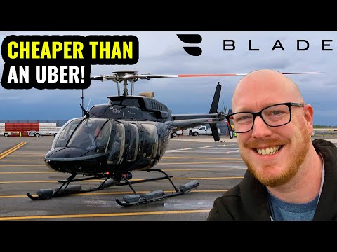CHEAPER THAN AN UBER! Manhattan to JFK with BLADE Helicopter!