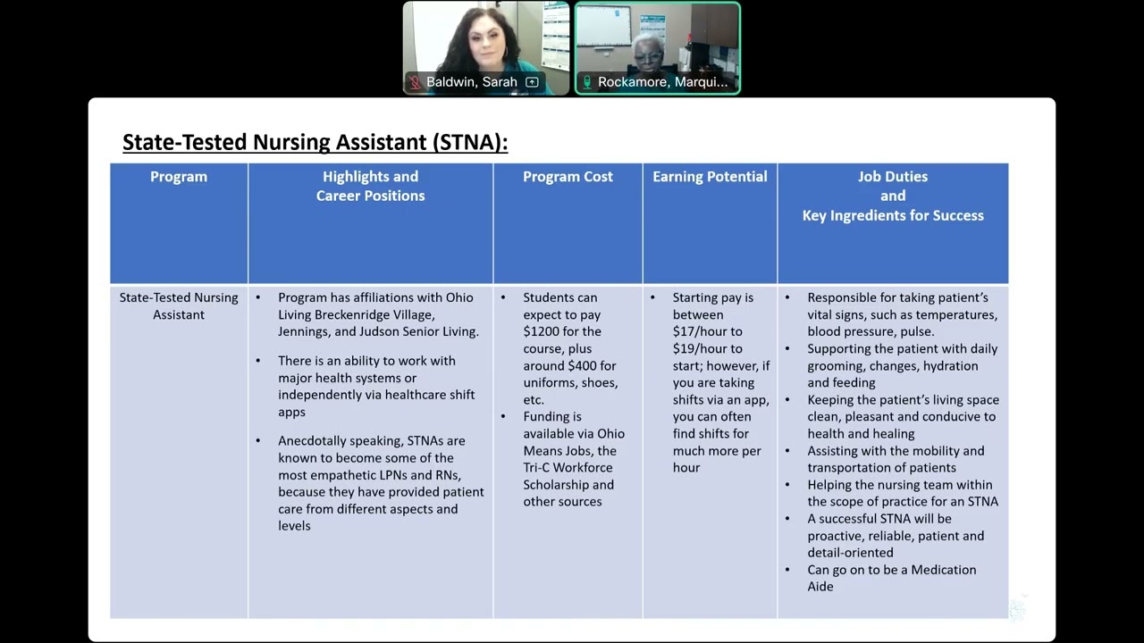 STNA Info Session