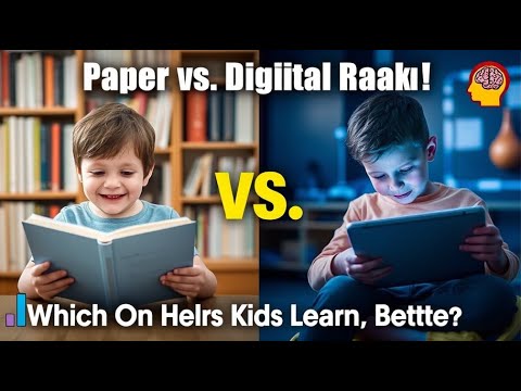 Paper vs. Digital Reading: Which One Helps Kids Learn Better?