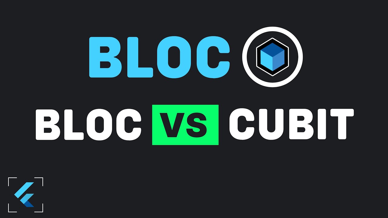 Bloc VS Cubit - Flutter Bloc Tutorial for Beginners | PART 8