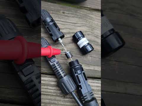 Temu 30A MC4 Blocking Diode Voltage Drop Test