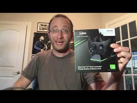 CVIDA XBOX One/S Dual Battery and Charge Station Unboxing