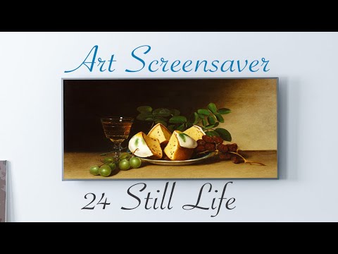 Still Life Screensaver - 24 Masterpieces by Famous Artists | 2 Hours Slideshow