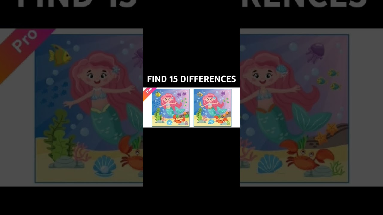 Find 15 DIFFERENCES Quiz!
