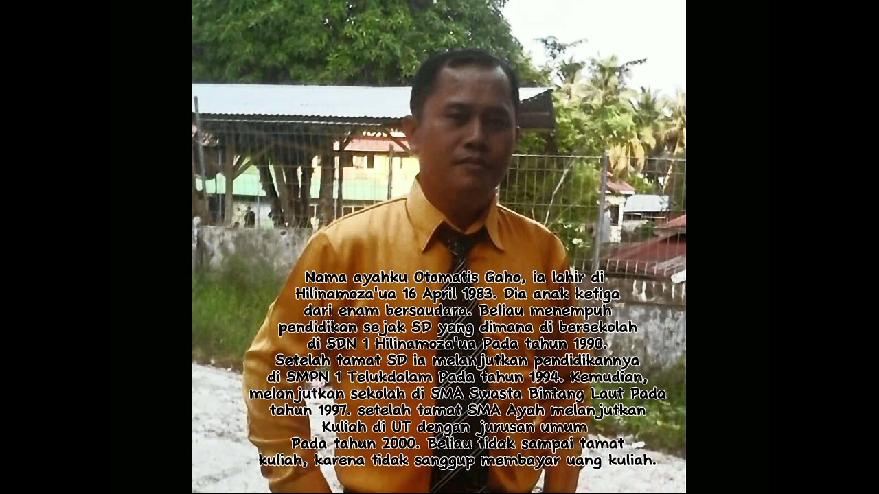 biografi orang tua
