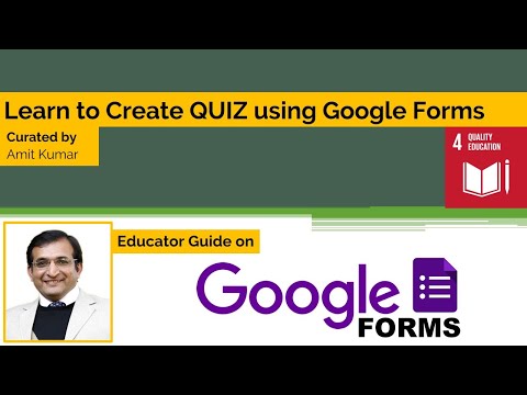 Learn to Create QUIZ using Google Forms | Free Guide | Remote Learning
