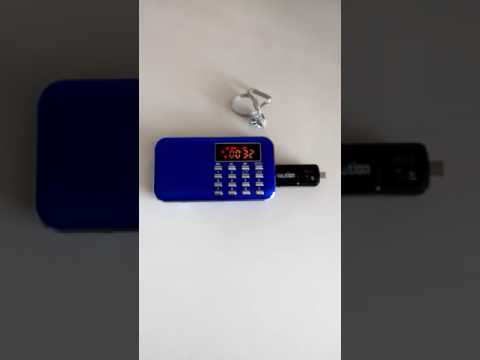 Digital Pocket FM Radio.