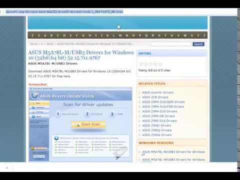ASUS M5A78L-M/USB3 Drivers for Windows 10 (32bit|64 bit) 52.15.711.9767