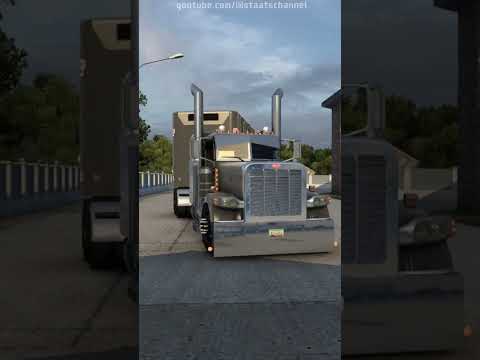 ???????? FREE MODS Download | Peterbilt 379 + Livestock Trailer | ATS | #gaming #shorts