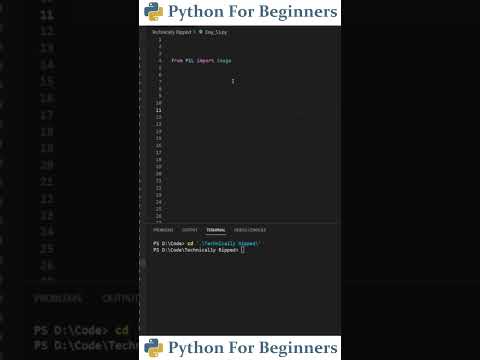 How To Open An Image With Python | Python For Beginners