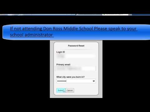 MyEducation BC Password Reset