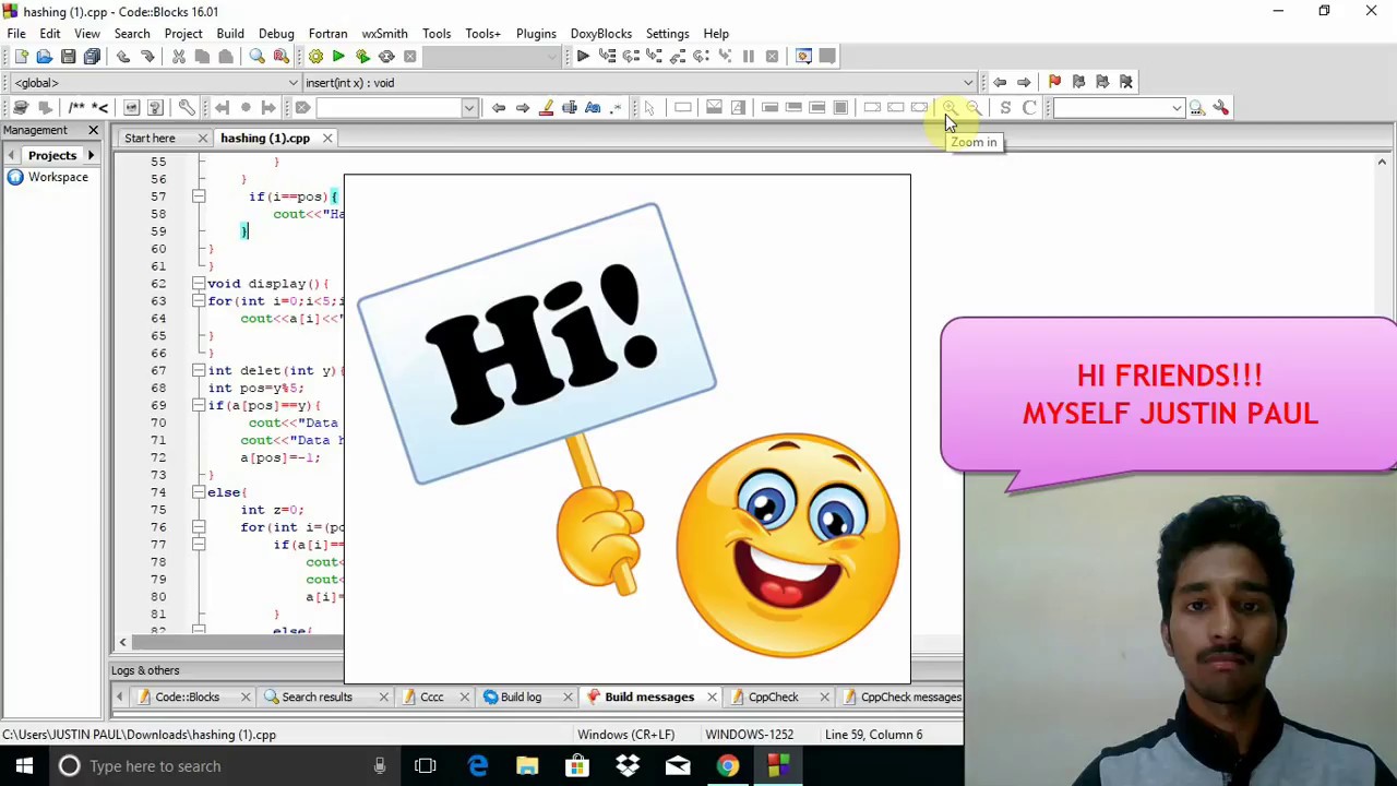 IMPLEMENTATION OF HASH FUNCTION...