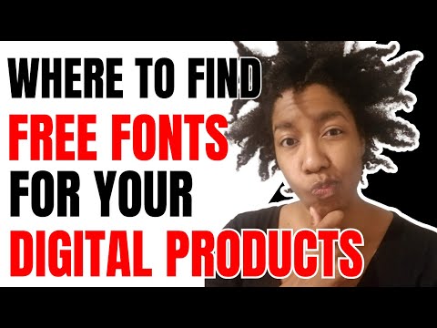 Free Fonts for Commercial Use | 5 Spots to Find Free Fonts for Your Digital Products